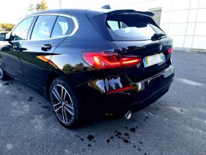 Black BMW 118 2024 in Vilnius, with an engine capacity of 1.50 L and mileage of 32 thousand km for 15600 €, photo 5 on AUTOMOTO.COM.LV