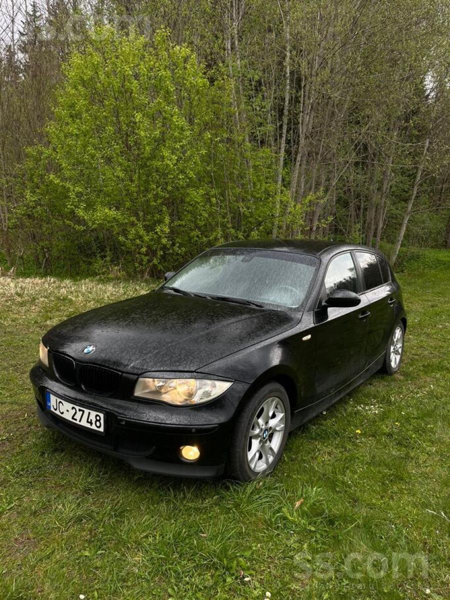Melns BMW 118 2005 Gulbene, ar dzinēja tilpumu 2.00 L un nobraukumu 457 tūkst. km par 2000 €, foto 1 vietnē AUTOMOTO.COM.LV