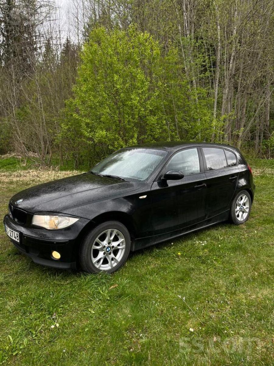 Melns BMW 118 2005 Gulbene, ar dzinēja tilpumu 2.00 L un nobraukumu 457 tūkst. km par 2000 €, foto 4 vietnē AUTOMOTO.COM.LV