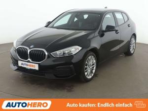 Black BMW 118 2020 in Kaunas, with an engine capacity of 1.50 L and mileage of 87 thousand km for 23258 €, photo  on AUTOMOTO.COM.LV