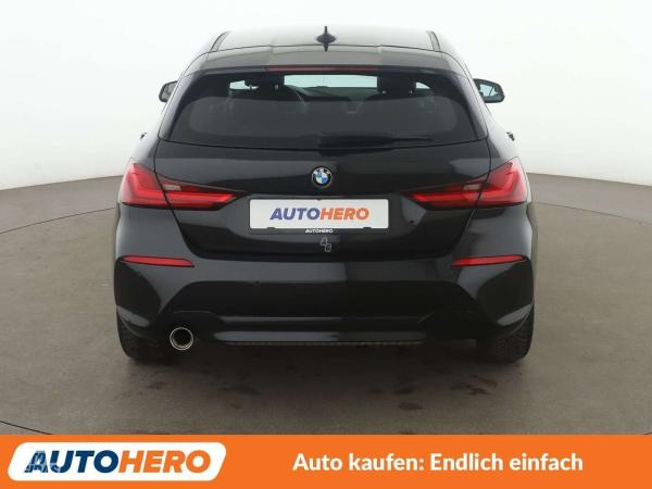 Black BMW 118 2020 in Kaunas, with an engine capacity of 1.50 L and mileage of 47 thousand km for 22050 €, photo 5 on AUTOMOTO.COM.LV