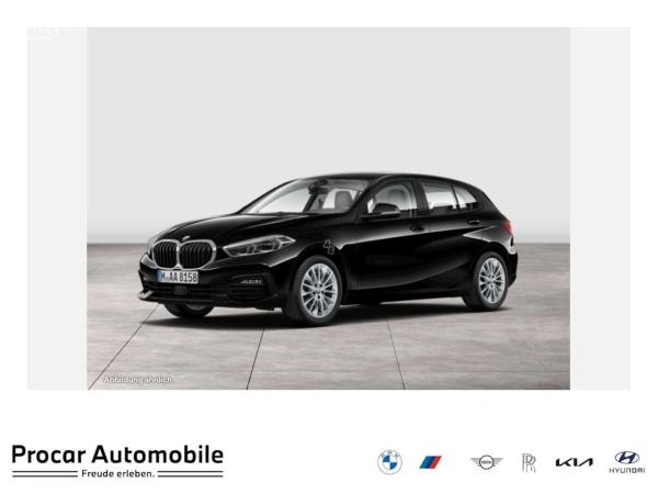 Melns BMW 118 2022 Kauņa, ar dzinēja tilpumu 1.50 L un nobraukumu 56 tūkst. km par 21582 €, foto 1 vietnē AUTOMOTO.COM.LV