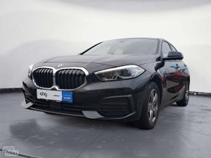 Black BMW 118 2022 in Kaunas, with an engine capacity of 1.50 L and mileage of 20 thousand km for 25814 €, photo  on AUTOMOTO.COM.LV