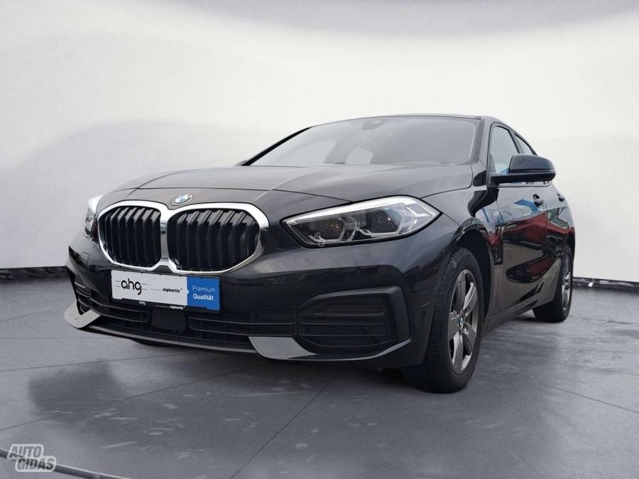 Black BMW 118 2022 in Kaunas, with an engine capacity of 1.50 L and mileage of 20 thousand km for 25814 €, photo 1 on AUTOMOTO.COM.LV