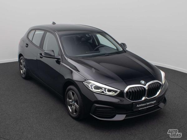 Black BMW 118 2022 in Kaunas, with an engine capacity of 1.50 L and mileage of 35 thousand km for 22914 €, photo 3 on AUTOMOTO.COM.LV