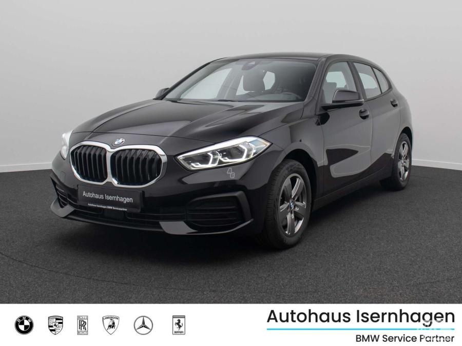 Melns BMW 118 2022 Kauņa, ar dzinēja tilpumu 1.50 L un nobraukumu 43 tūkst. km par 22914 €, foto 1 vietnē AUTOMOTO.COM.LV
