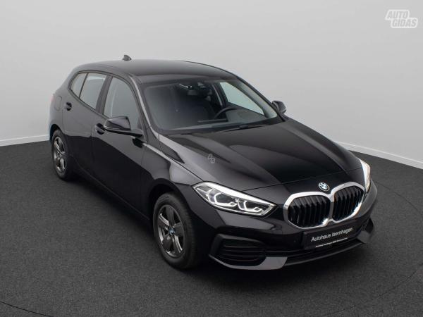 Black BMW 118 2022 in Kaunas, with an engine capacity of 1.50 L and mileage of 43 thousand km for 22914 €, photo 3 on AUTOMOTO.COM.LV