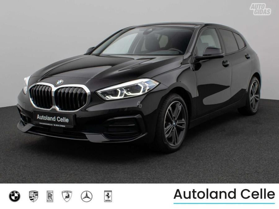 Black BMW 118 2022 in Kaunas, with an engine capacity of 1.50 L and mileage of 33 thousand km for 25489 €, photo 1 on AUTOMOTO.COM.LV