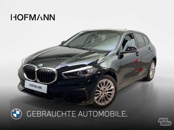 Black BMW 118 2022 in Kaunas, with an engine capacity of 1.50 L and mileage of 31 thousand km for 25312 €, photo 1 on AUTOMOTO.COM.LV