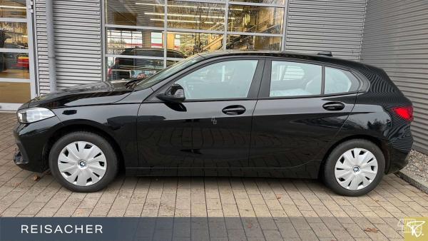 Black BMW 118 2022 in Kaunas, with an engine capacity of 1.50 L and mileage of 33 thousand km for 25876 €, photo 4 on AUTOMOTO.COM.LV