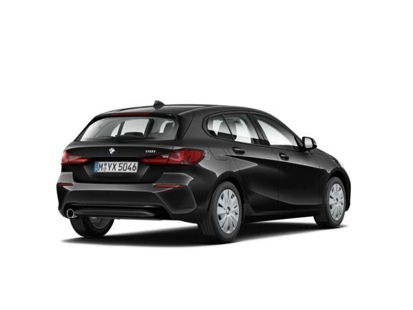 Black BMW 118 2022 in Kaunas, with an engine capacity of 1.50 L and mileage of 11 thousand km for 26519 €, photo 3 on AUTOMOTO.COM.LV