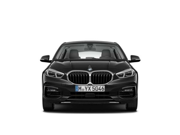 Black BMW 118 2022 in Kaunas, with an engine capacity of 1.50 L and mileage of 11 thousand km for 26519 €, photo 5 on AUTOMOTO.COM.LV