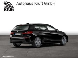 Black BMW 118 2022 in Kaunas, with an engine capacity of 1.50 L and mileage of 57 thousand km for 22718 €, photo 3 on AUTOMOTO.COM.LV