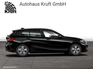 Black BMW 118 2022 in Kaunas, with an engine capacity of 1.50 L and mileage of 57 thousand km for 22718 €, photo 9 on AUTOMOTO.COM.LV