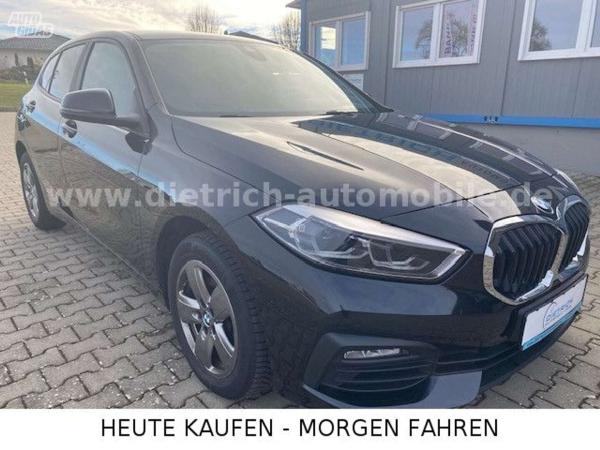 Black BMW 118 2023 in Kaunas, with an engine capacity of 1.50 L and mileage of 80 thousand km for 24412 €, photo 3 on AUTOMOTO.COM.LV