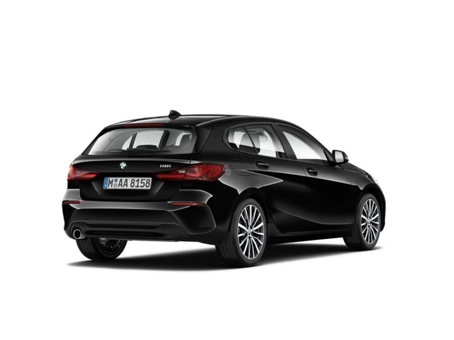 Black BMW 118 2023 in Kaunas, with an engine capacity of 1.50 L and mileage of 27 thousand km for 27077 €, photo 3 on AUTOMOTO.COM.LV