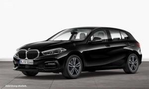 Melns BMW 118 2023 Kauņa, ar dzinēja tilpumu 1.50 L un nobraukumu 26 tūkst. km par 24643 €, foto  vietnē AUTOMOTO.COM.LV