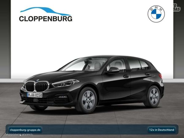 Black BMW 118 2023 in Kaunas, with an engine capacity of 1.50 L and mileage of 97 thousand km for 22730 €, photo 1 on AUTOMOTO.COM.LV