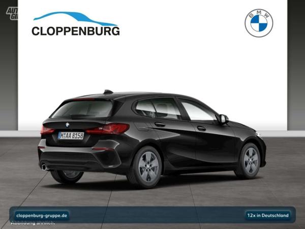 Black BMW 118 2023 in Kaunas, with an engine capacity of 1.50 L and mileage of 97 thousand km for 22730 €, photo 2 on AUTOMOTO.COM.LV