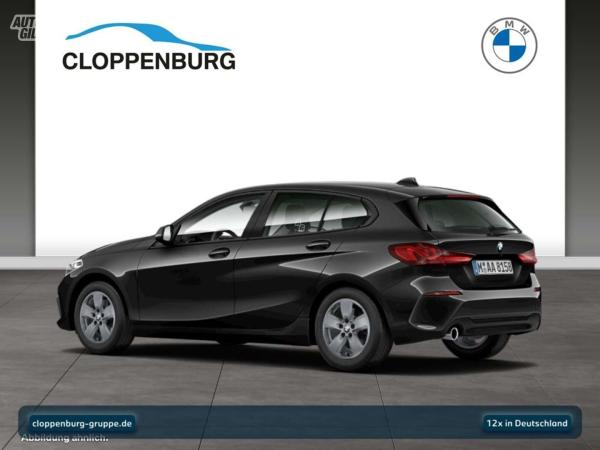 Black BMW 118 2023 in Kaunas, with an engine capacity of 1.50 L and mileage of 97 thousand km for 22730 €, photo 7 on AUTOMOTO.COM.LV