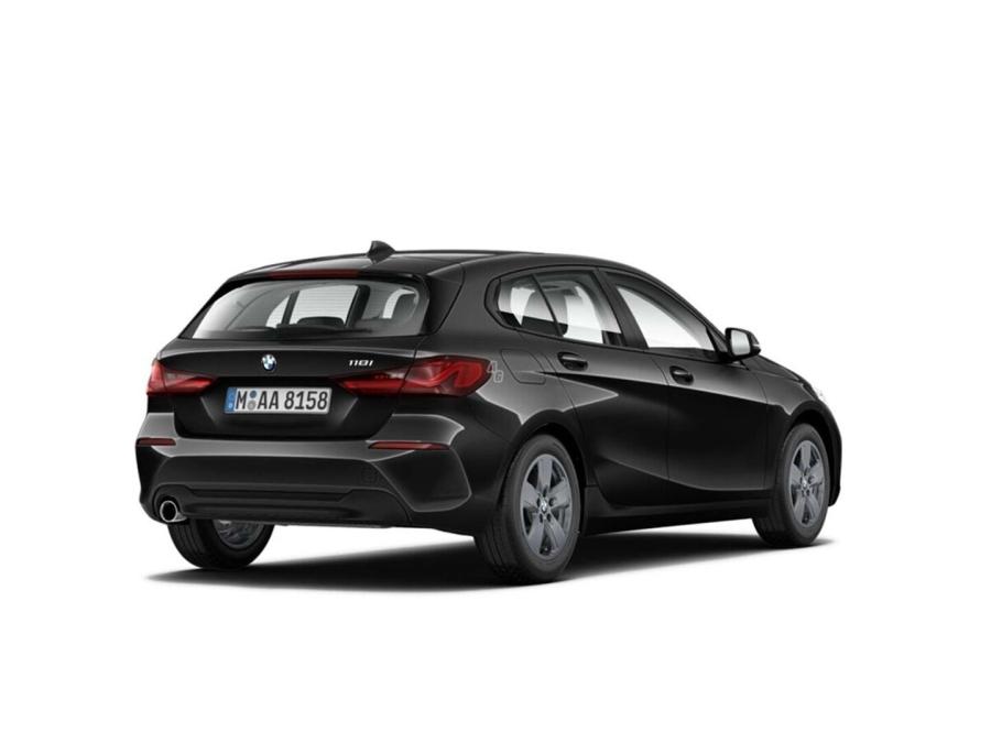 Black BMW 118 2023 in Kaunas, with an engine capacity of 1.50 L and mileage of 38 thousand km for 31097 €, photo 3 on AUTOMOTO.COM.LV