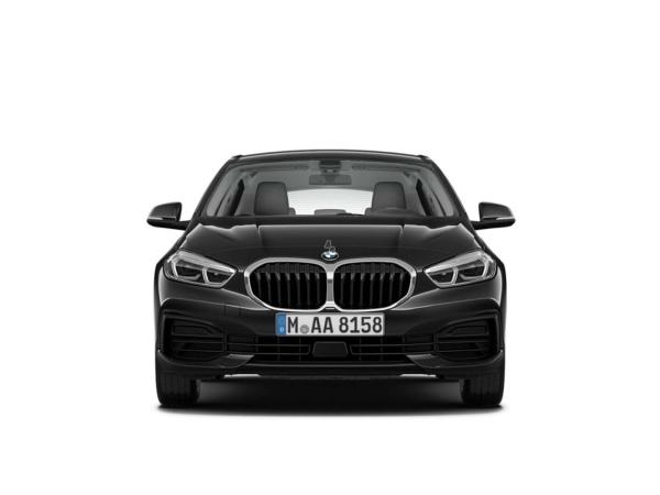 Black BMW 118 2023 in Kaunas, with an engine capacity of 1.50 L and mileage of 38 thousand km for 31097 €, photo 5 on AUTOMOTO.COM.LV