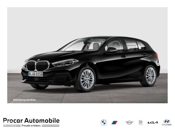 Black BMW 118 2024 in Kaunas, with an engine capacity of 1.50 L and mileage of 45 thousand km for 27447 €, photo 1 on AUTOMOTO.COM.LV