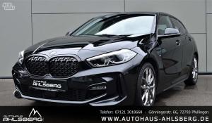 Melns BMW 118 2024 Kauņa, ar dzinēja tilpumu 1.50 L un nobraukumu 13 tūkst. km par 31019 €, foto  vietnē AUTOMOTO.COM.LV