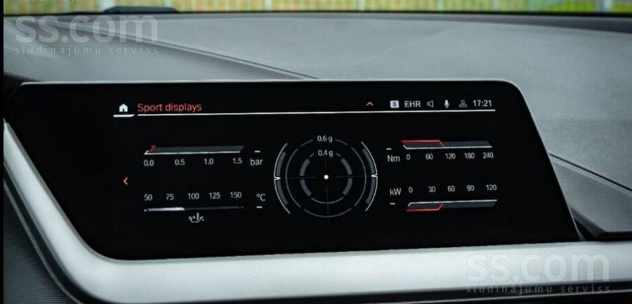 Black BMW 118 2021 in Riga, with an engine capacity of 1.50 L and mileage of 119 thousand km for 16500 €, photo 26 on AUTOMOTO.COM.LV