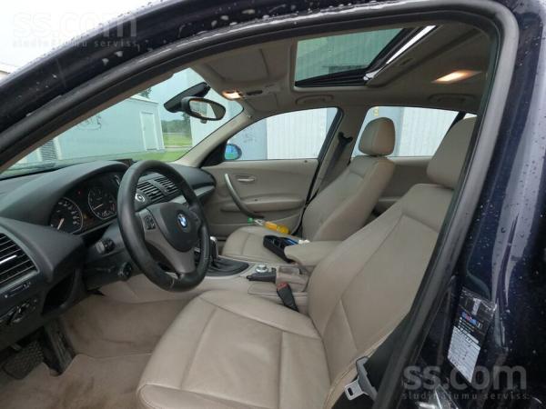 Blue BMW 118 2007 in Valmiera, with an engine capacity of 2.00 L and mileage of 229 thousand km for 2300 €, photo 9 on AUTOMOTO.COM.LV