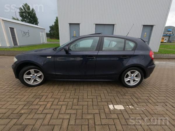 Blue BMW 118 2007 in Valmiera, with an engine capacity of 2.00 L and mileage of 229 thousand km for 2300 €, photo 11 on AUTOMOTO.COM.LV