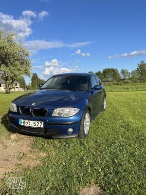 Blue BMW 118 2005 in Moletai, with an engine capacity of 2.00 L and mileage of 348 thousand km for 1800 €, photo  on AUTOMOTO.COM.LV