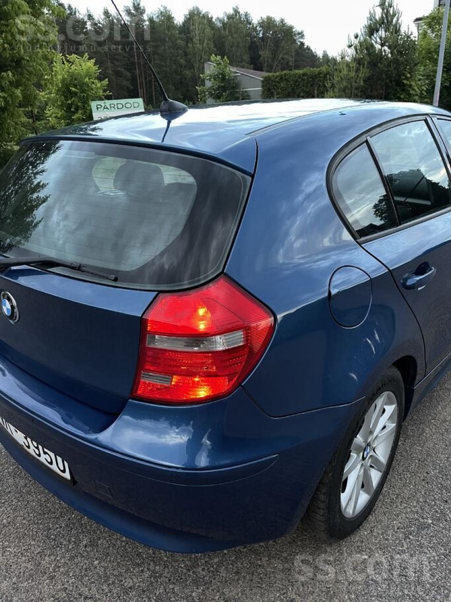 Zils BMW 118 2006 Rīga, ar dzinēja tilpumu 2.00 L un nobraukumu 264 tūkst. km par 3200 €, foto 10 vietnē AUTOMOTO.COM.LV