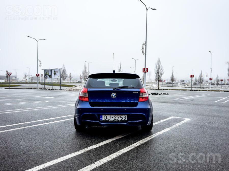 Zils BMW 118 2006 Rīga, ar dzinēja tilpumu 2.00 L un nobraukumu 156 tūkst. km par 3900 €, foto 6 vietnē AUTOMOTO.COM.LV