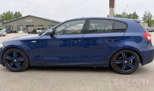 Blue BMW 118 2006 in Riga, with an engine capacity of 2.00 L and mileage of 156 thousand km for 3800 €, photo 3 on AUTOMOTO.COM.LV
