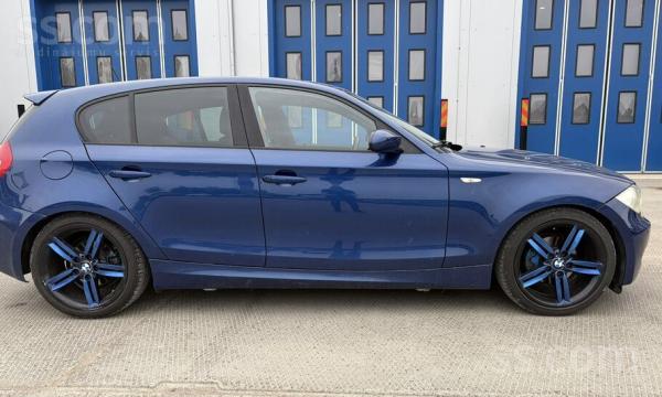 Blue BMW 118 2006 in Riga, with an engine capacity of 2.00 L and mileage of 156 thousand km for 3800 €, photo 5 on AUTOMOTO.COM.LV