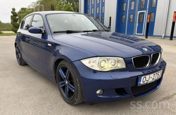 Blue BMW 118 2006 in Riga, with an engine capacity of 2.00 L and mileage of 156 thousand km for 3800 €, photo 6 on AUTOMOTO.COM.LV