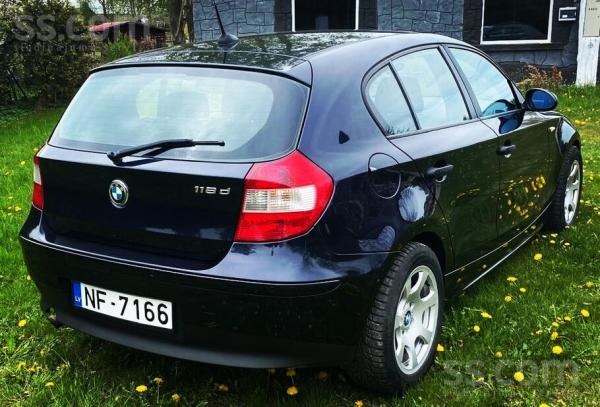 Zils BMW 118 2006 Jelgava, ar dzinēja tilpumu 2.00 L un nobraukumu 291 tūkst. km par 3000 €, foto 1 vietnē AUTOMOTO.COM.LV
