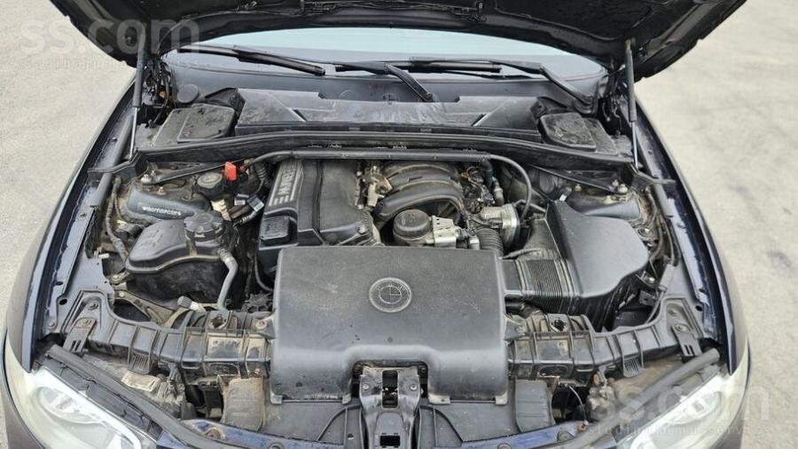 Blue BMW 118 2006 in Riga, with an engine capacity of 2.00 L and mileage of 203 thousand km for 2450 €, photo 14 on AUTOMOTO.COM.LV