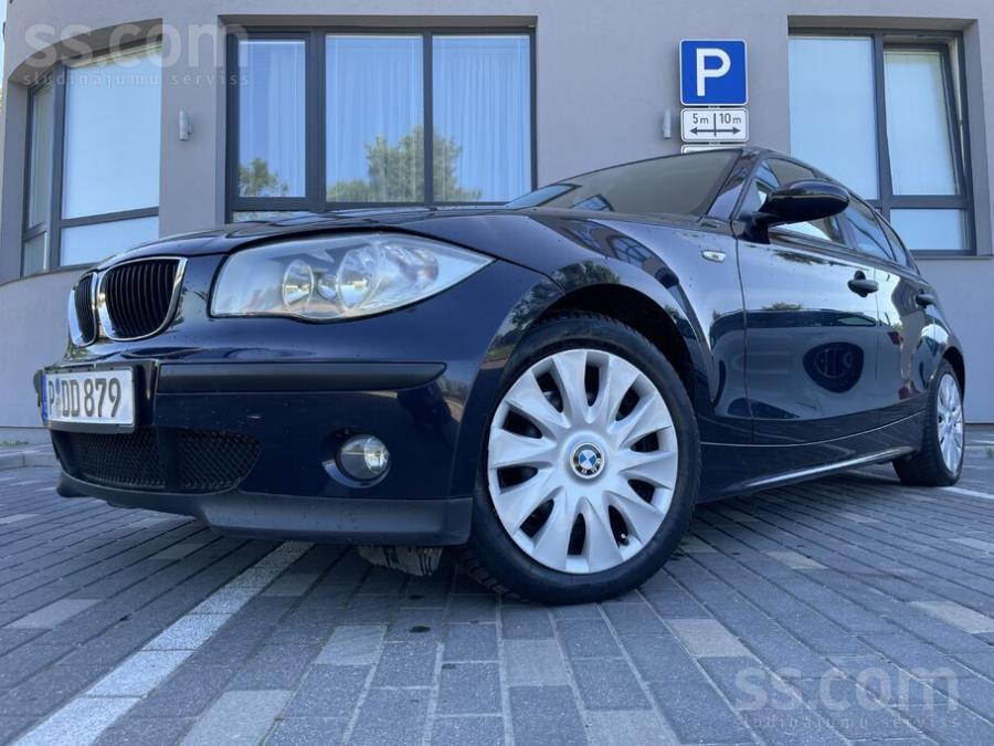 Blue BMW 118 2007 in Riga, with an engine capacity of 2.00 L and mileage of 179 thousand km for 2250 €, photo 1 on AUTOMOTO.COM.LV