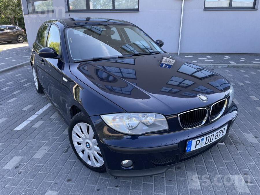 Blue BMW 118 2007 in Riga, with an engine capacity of 2.00 L and mileage of 179 thousand km for 2250 €, photo 2 on AUTOMOTO.COM.LV