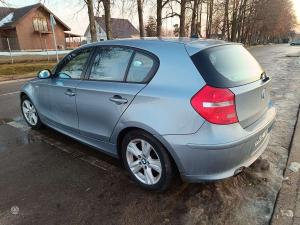 Blue BMW 118 2007 in Sirvintos, with an engine capacity of 2.00 L and mileage of 0 thousand km for 2250 €, photo 6 on AUTOMOTO.COM.LV