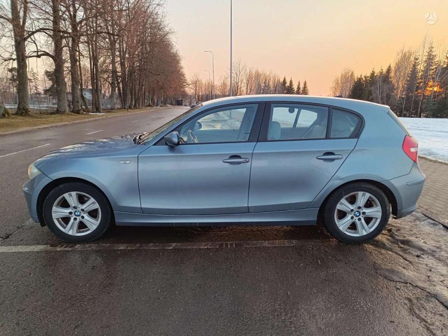 Blue BMW 118 2007 in Sirvintos, with an engine capacity of 2.00 L and mileage of 0 thousand km for 2250 €, photo 8 on AUTOMOTO.COM.LV