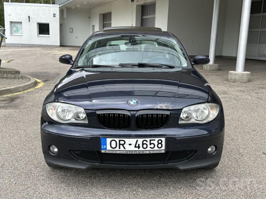 Blue BMW 118 2007 in Riga, with an engine capacity of 2.00 L and mileage of 220 thousand km for 2770 €, photo 4 on AUTOMOTO.COM.LV