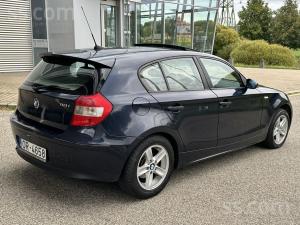 Blue BMW 118 2007 in Riga, with an engine capacity of 2.00 L and mileage of 220 thousand km for 2770 €, photo 5 on AUTOMOTO.COM.LV