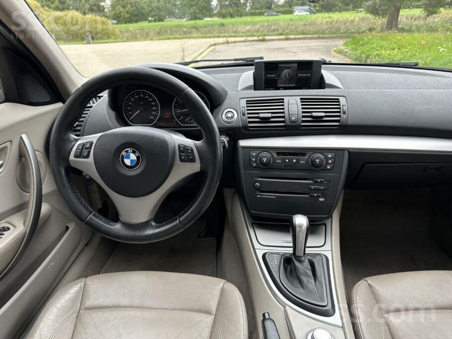 Blue BMW 118 2007 in Riga, with an engine capacity of 2.00 L and mileage of 220 thousand km for 2770 €, photo 10 on AUTOMOTO.COM.LV