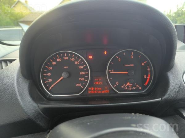 Zils BMW 118 2007 Tukums, ar dzinēja tilpumu 2.00 L un nobraukumu 318 tūkst. km par 2250 €, foto 6 vietnē AUTOMOTO.COM.LV