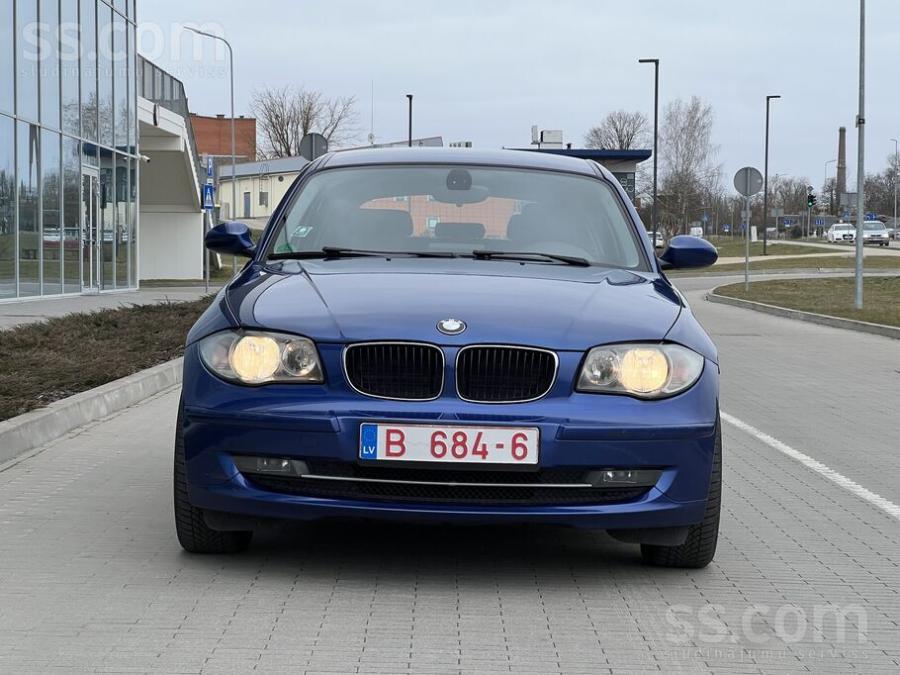 Blue BMW 118 2008 in Rezekne, with an engine capacity of 2.00 L and mileage of 336 thousand km for 4490 €, photo 1 on AUTOMOTO.COM.LV