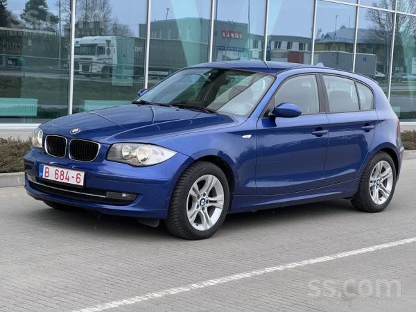 Blue BMW 118 2008 in Rezekne, with an engine capacity of 2.00 L and mileage of 336 thousand km for 4490 €, photo 2 on AUTOMOTO.COM.LV