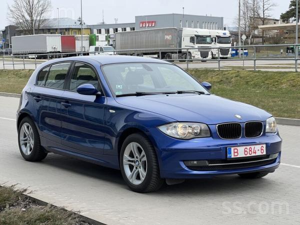 Blue BMW 118 2008 in Rezekne, with an engine capacity of 2.00 L and mileage of 336 thousand km for 4490 €, photo 3 on AUTOMOTO.COM.LV
